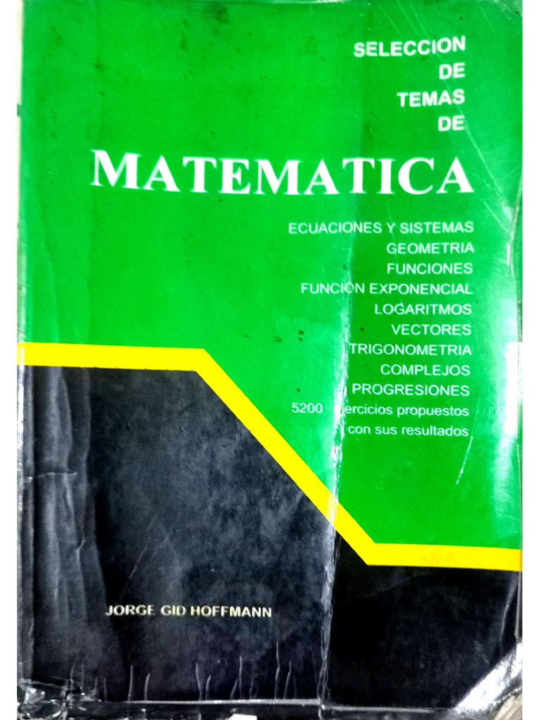 Libro de Matemática (1) | PDF
