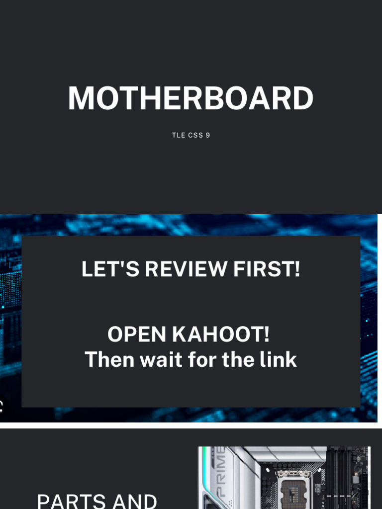 Motherboard Parts 1 | PDF