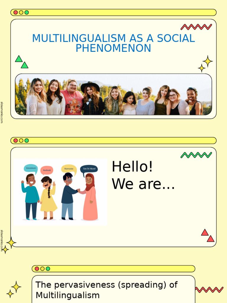 El 2 Report Multilingualism | PDF | Multilingualism | English Language