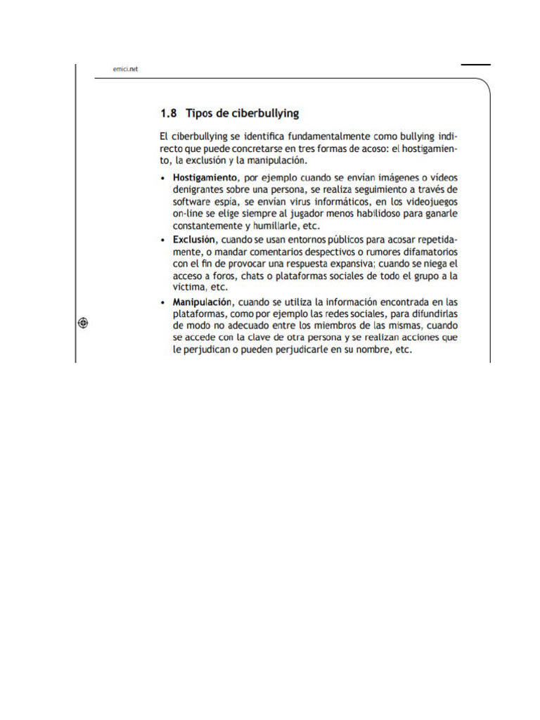 Ciberbullying | PDF | Chat en linea | Acoso