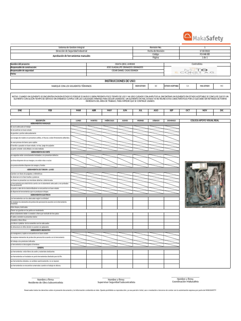 Herrramienta electrica Rotomartillo | PDF