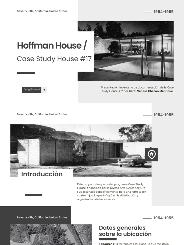 Case Study House #17: Diseño y Funcionalidad | PDF | Cocina | Lentes