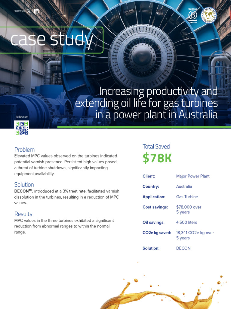 01 10 2024 Fluitec Case Study Decon PowerPlant Gas Turbine Australia 01 ...