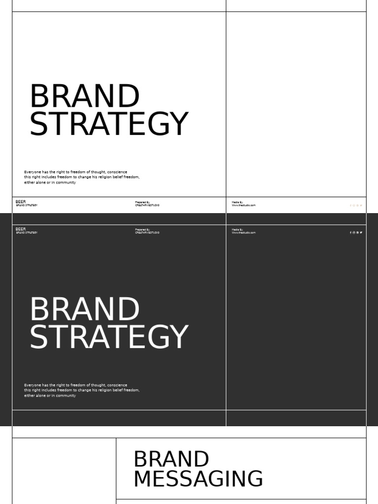 Brand Strategy Template | PDF