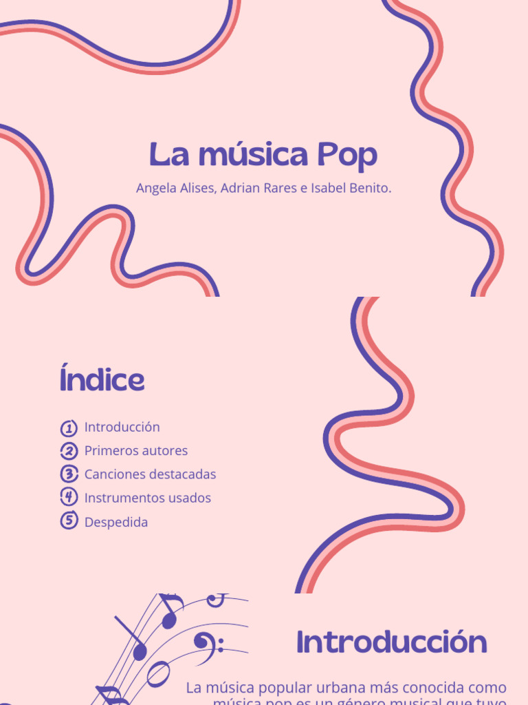 La Música Pop | PDF