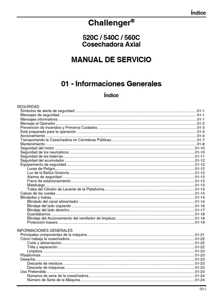 Cap 01 - Informaciones Generales | PDF | Filtración | Cinturón (mecánico)