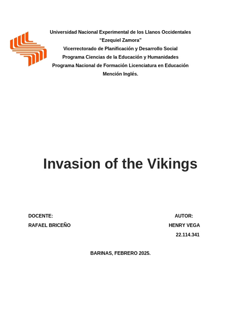 Viking Invasion: History and Impact | PDF | Vikings | Viking Age