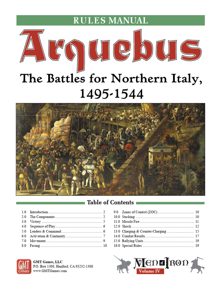 ARQ_Rules_Final | PDF | Infantry | Cavalry