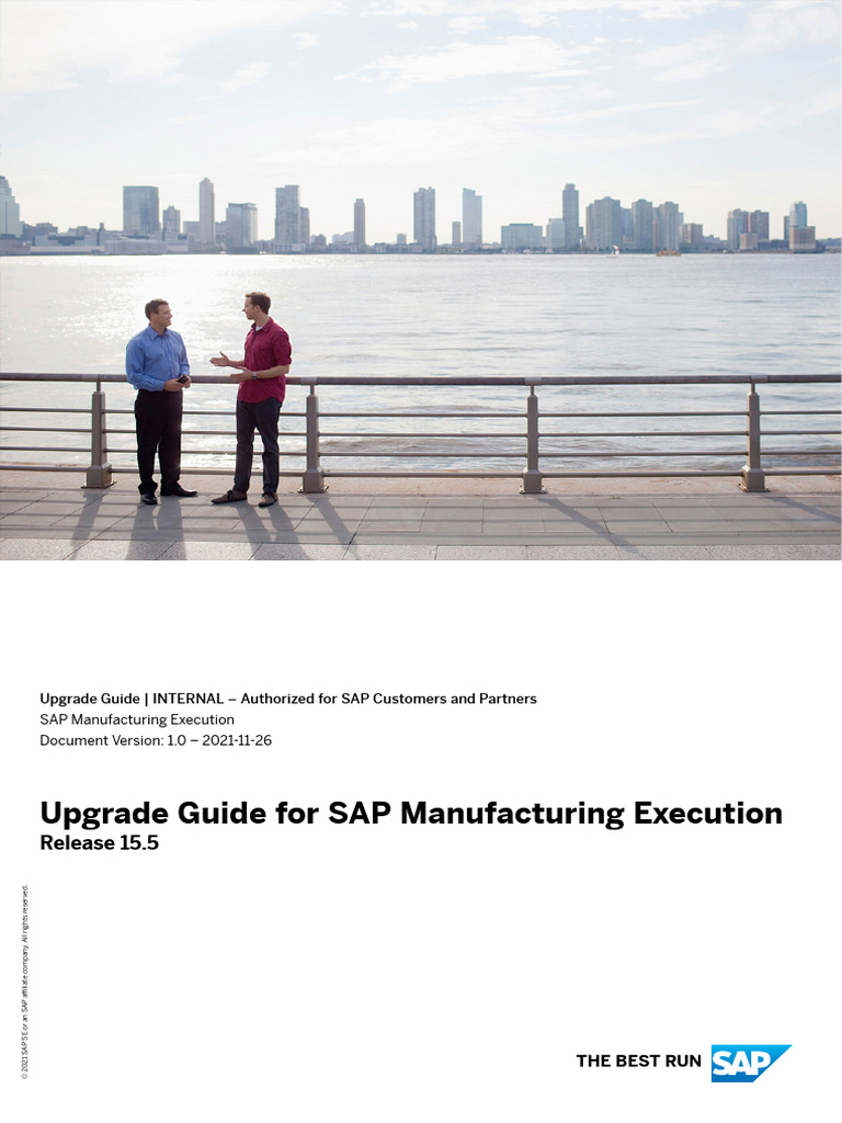 Sap Me Upgrade Guide en | PDF | Databases | Oracle Corporation