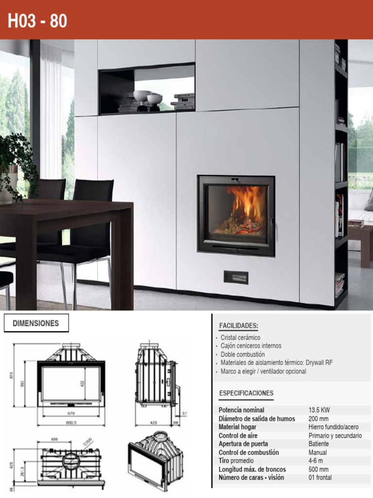 H03 80 Calefactor | PDF