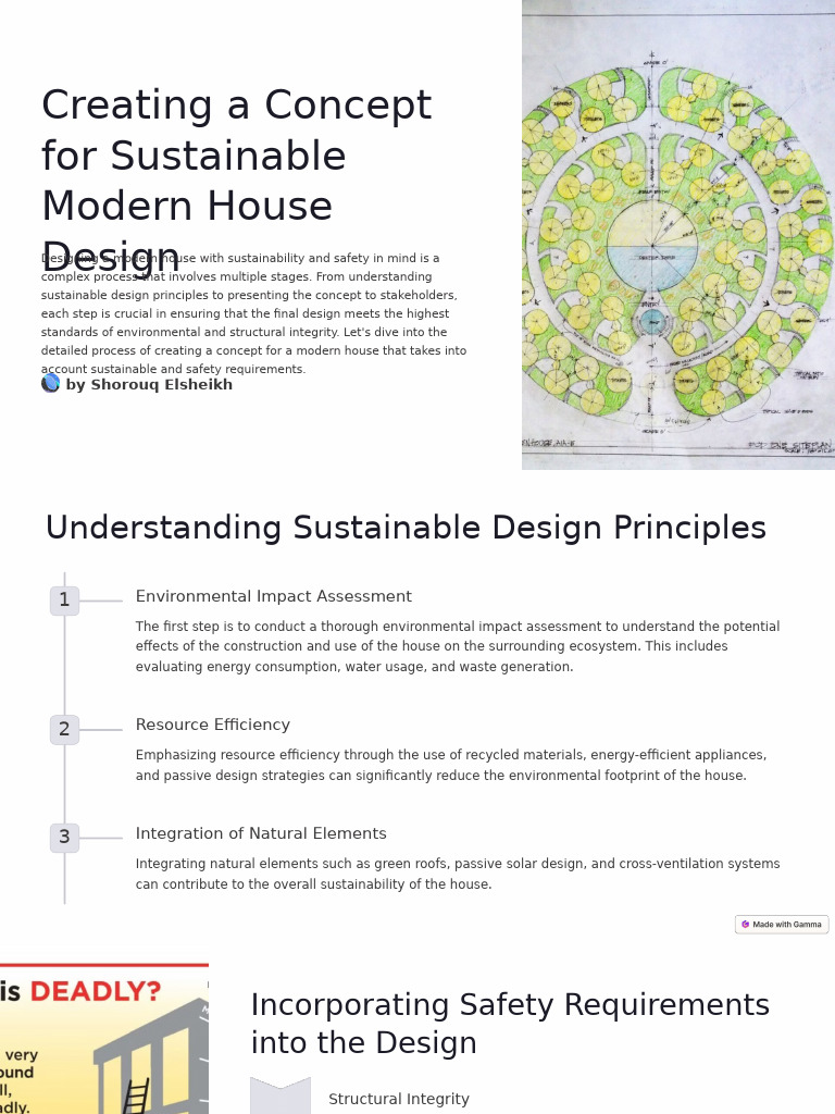 Creating A Concept For Sustainable Modern House Design | PDF ...