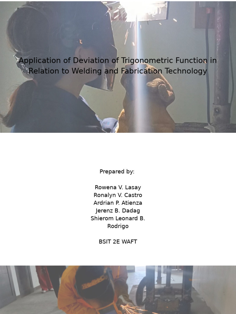 Application of Deviation of Trigonometric Function in Relation To Welding - 20241105 - 134144 ...