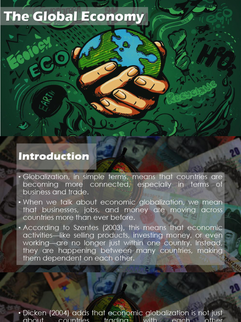 Global-Economy | PDF | World Systems Theory | Globalization