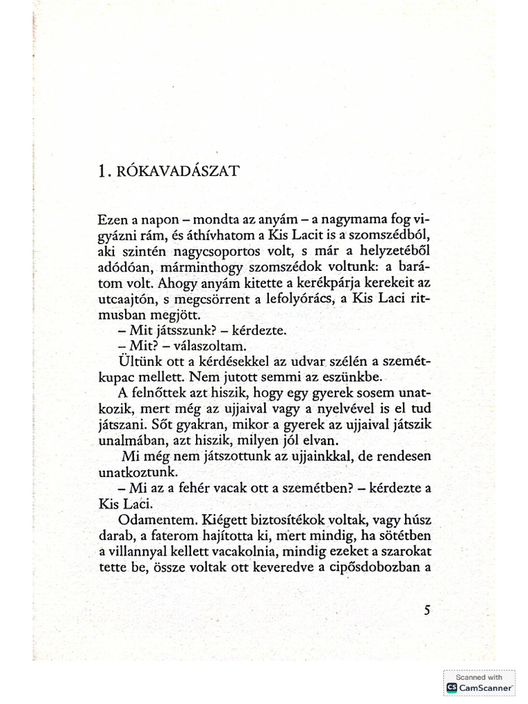 A Bogyósgyümölcsk. Fia 1-2. Fejezet | PDF