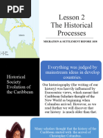 The Origin Migration and Settlement of The Tainos and Kalinagos | PDF