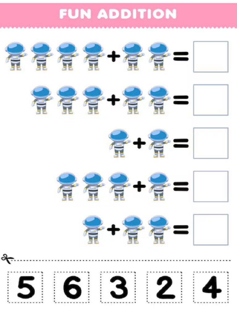 Astronaut Addition | PDF