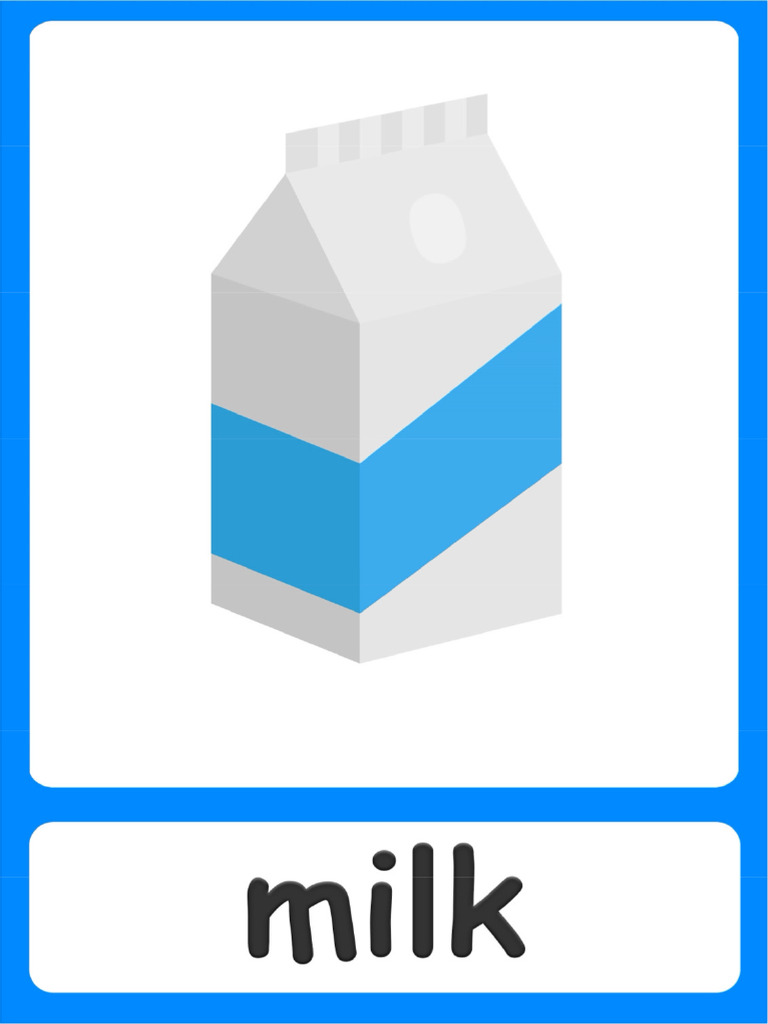 Flashcards Food | PDF