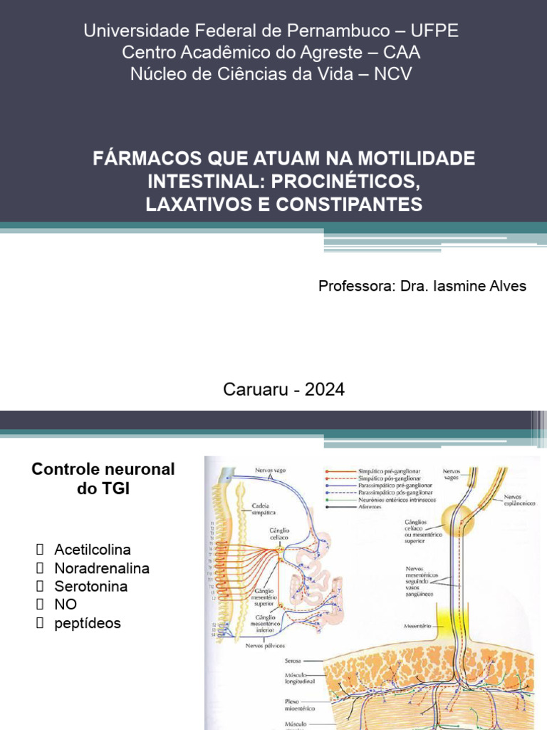 Constipantes Laxativos Procinéticos | PDF