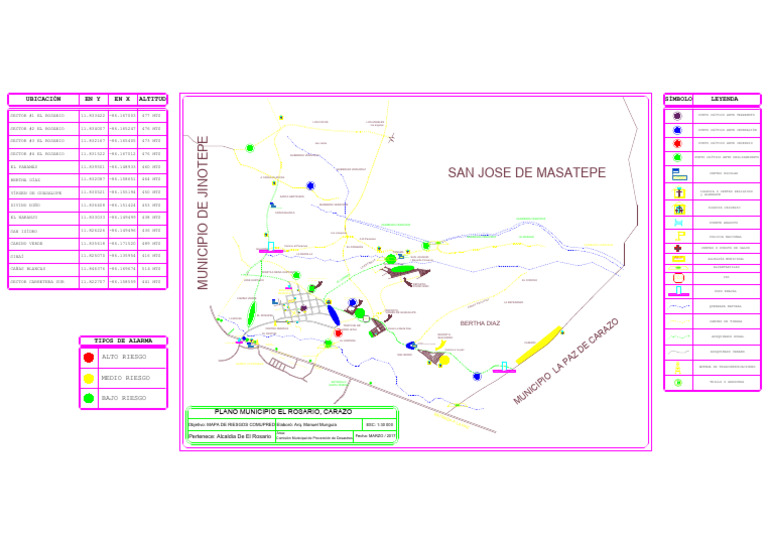 Ubicación de Carazol en El Rosario | PDF