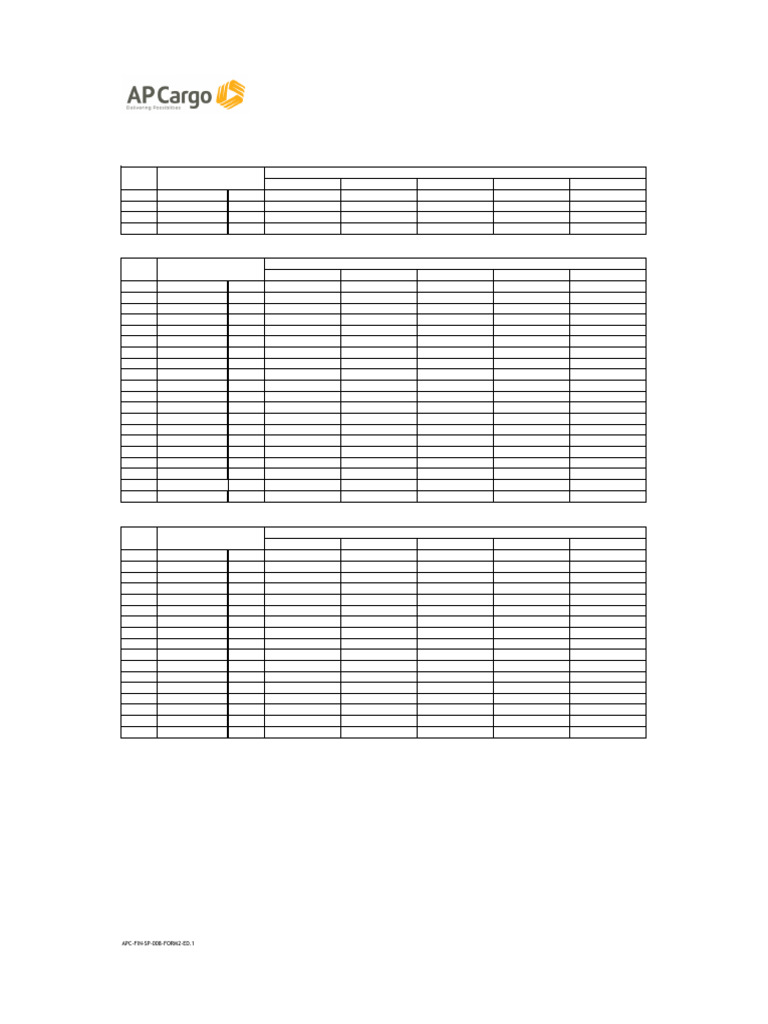 Ap Cargo | PDF