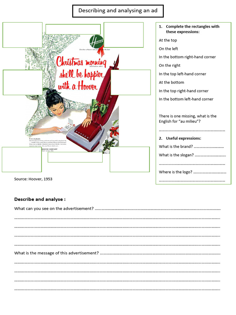 Advert Analysis | PDF