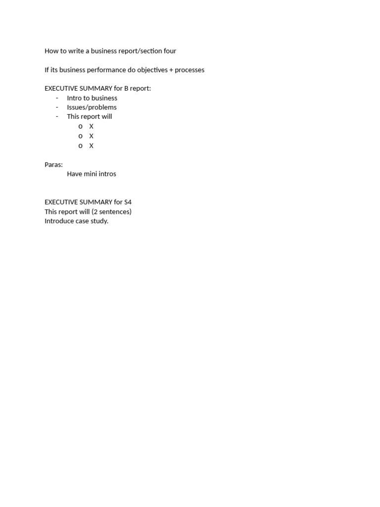 Business Report Writing Guide | PDF