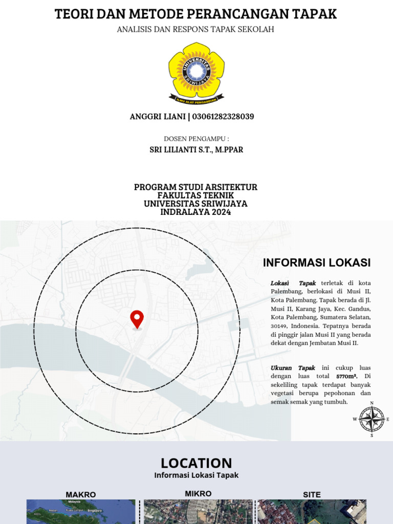 Contoh Tugas Analisis Tapak Arsitektur | PDF
