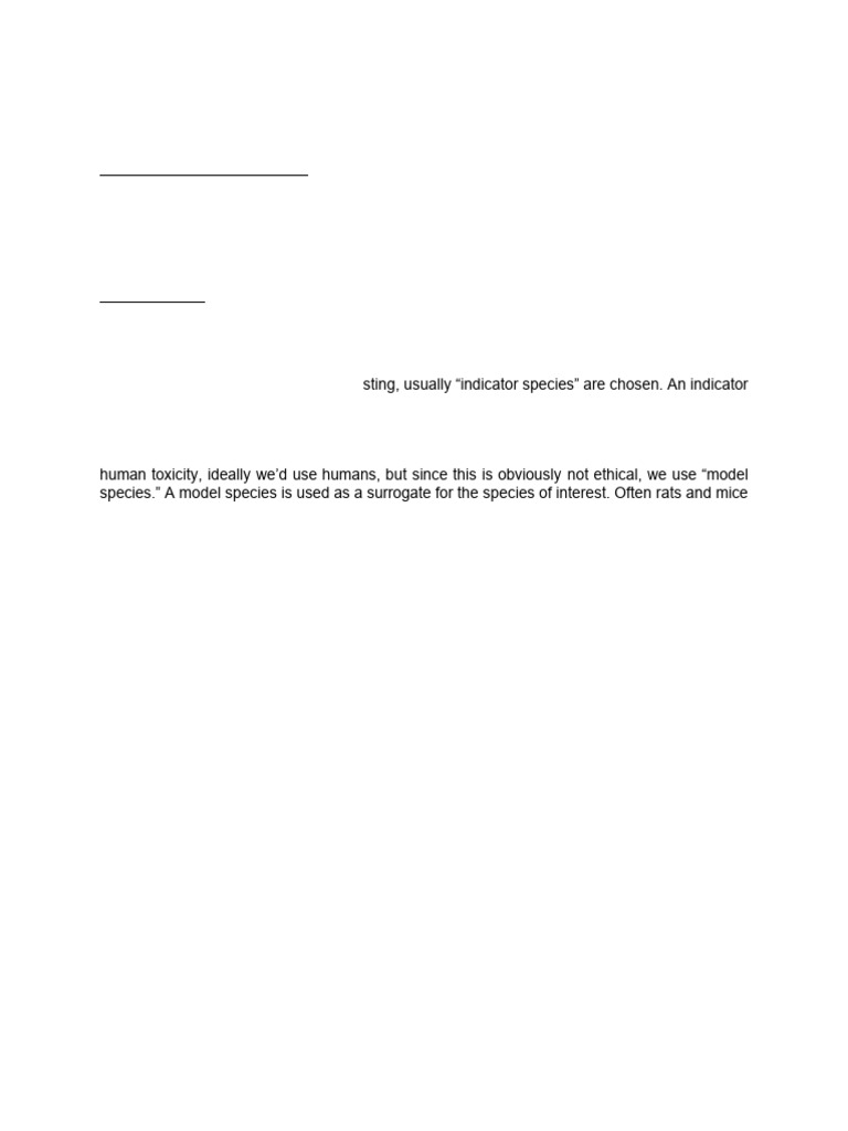 Chm187.1 Expt1 Toxicity and Ld50 Lab Design | PDF | Toxicity | Assay