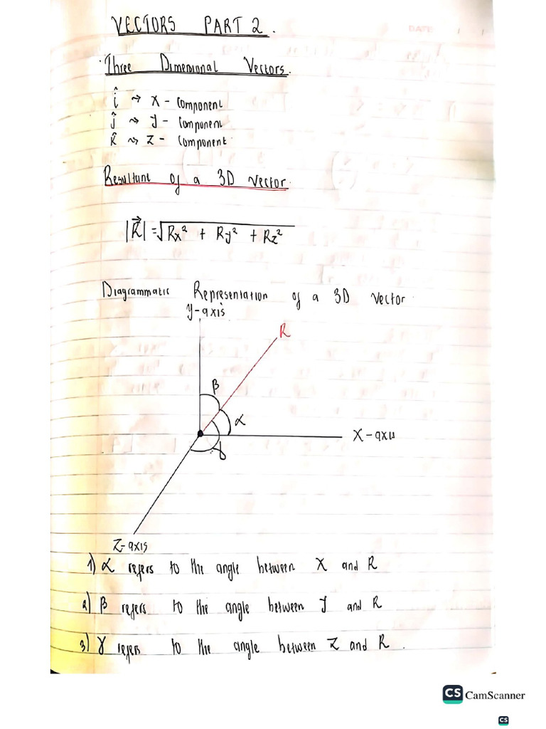 VECTORS PART 2 # | PDF