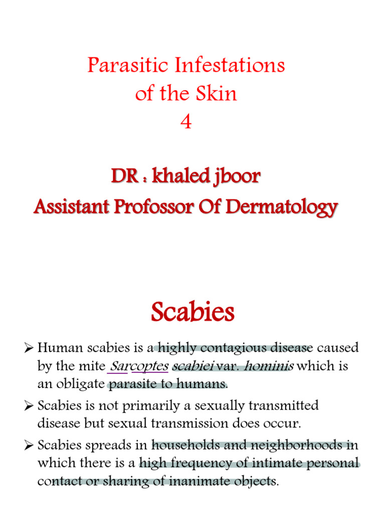 Parasitic-Infestations-of-the-Skin-4[1] | PDF | Medical Specialties ...