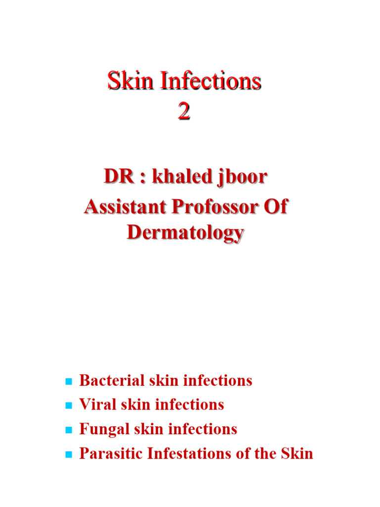 5.Skin Infection | PDF | Infection | Microbiology