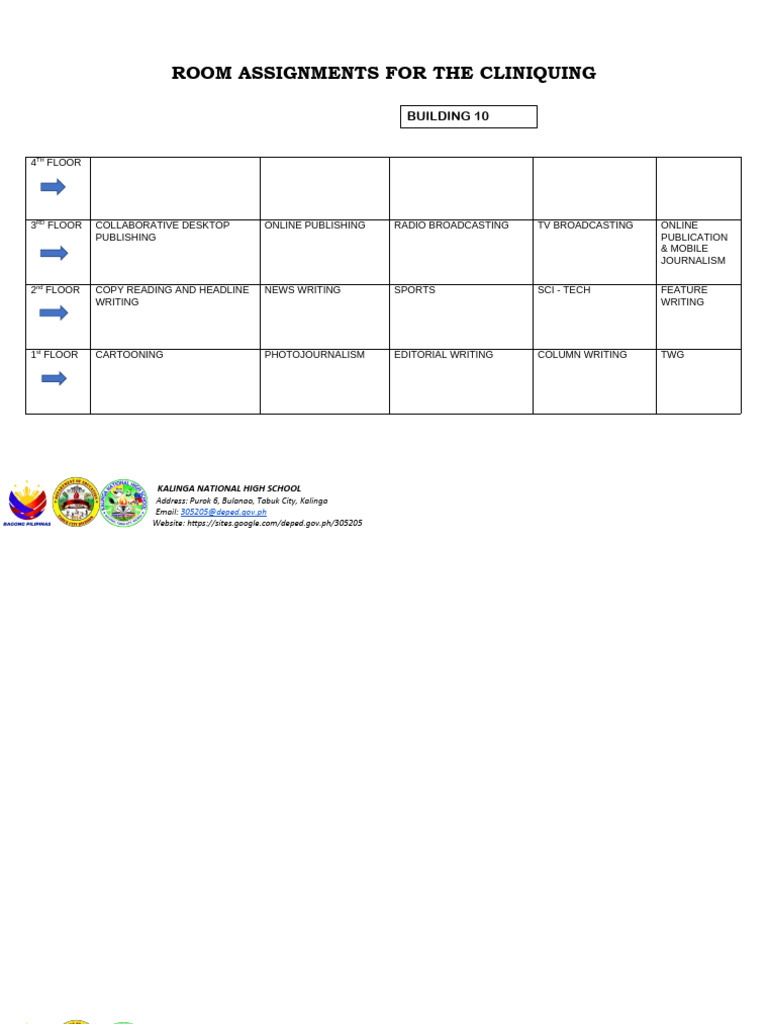Room Assignment | PDF