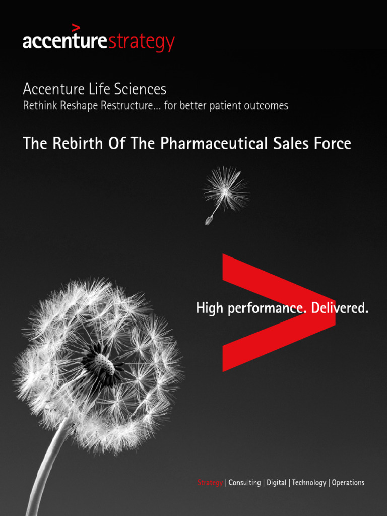 Accenture Rebirth Pharmaceutical Salesforce | PDF | Sales | Health Care
