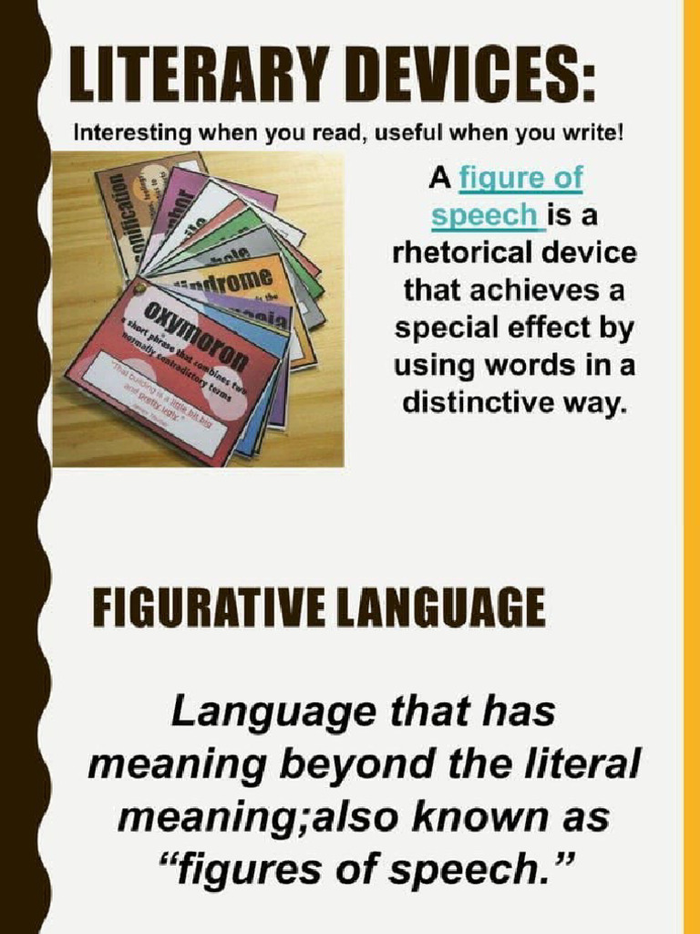 Literary Devices | PDF