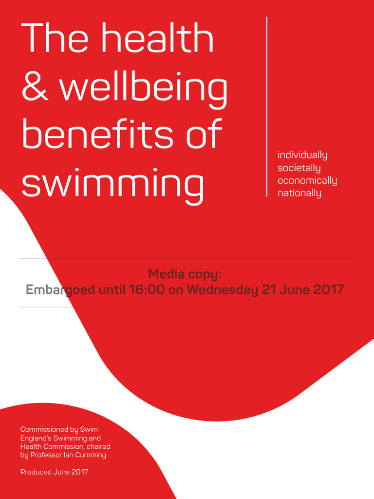 Health Benefits of Swimming Report | PDF | Physical Fitness | Coronary ...