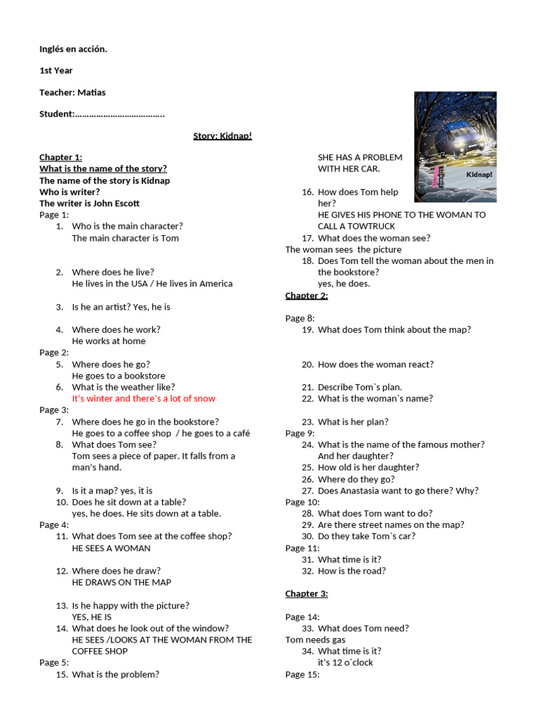 Kidnap - Complete Guide | PDF