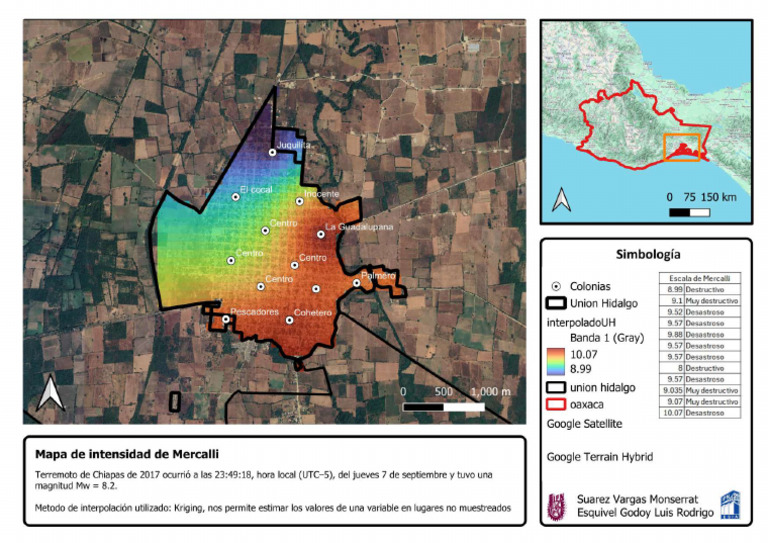 Mapa de Mercalli | PDF