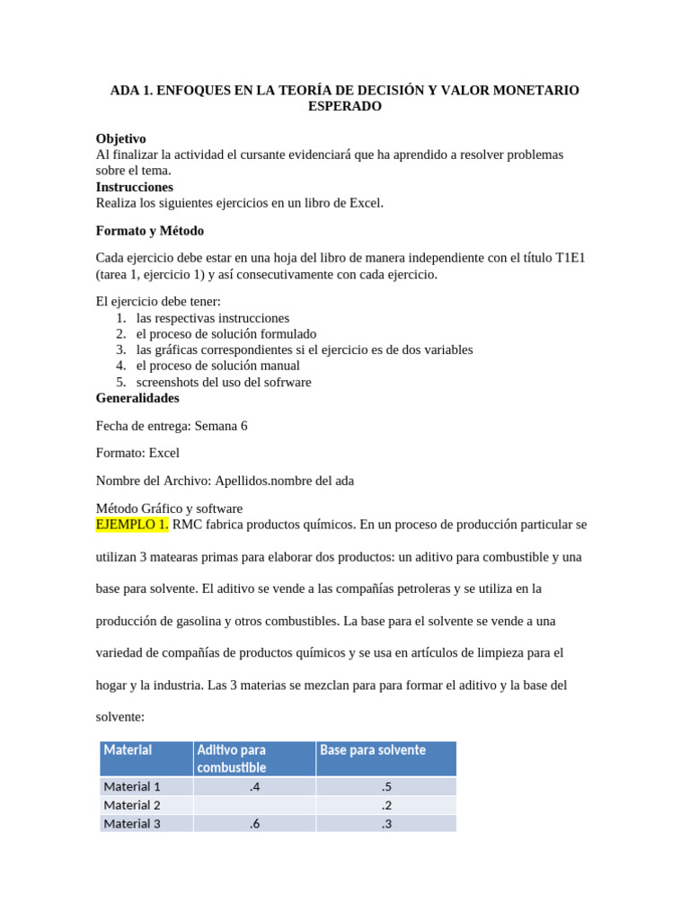 Ada 1.Ejercicios programacion lineal | PDF | Publicidad | Mercado ... Ada 1.Ejercicios programacion lineal | PDF | Publicidad | Mercado ...