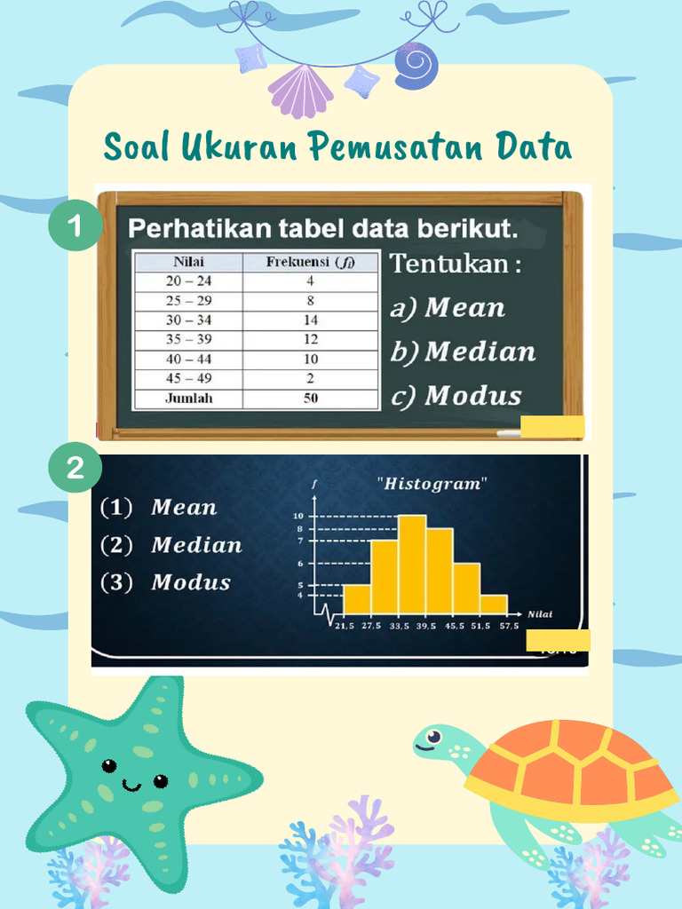 Soal Ukuran Pemusatan Data | PDF
