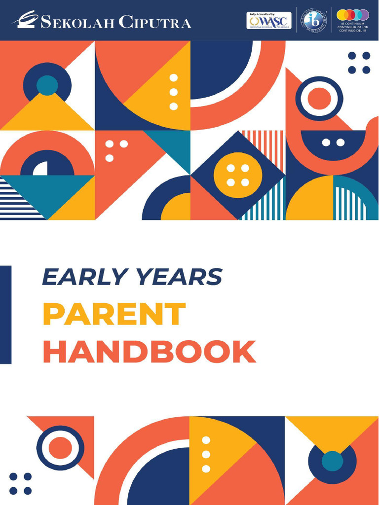 Early Years Parent Handbook 2021 2022 English Indo | PDF | Teachers ...