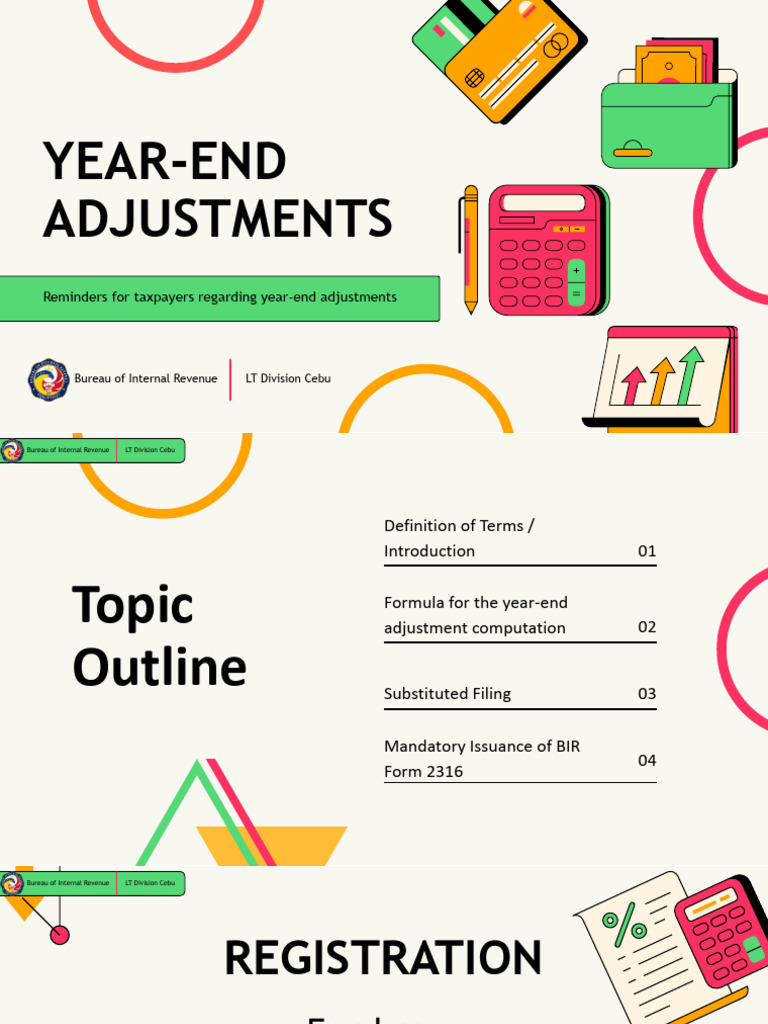 2024 Year End Adjustments | PDF | Government Finances | Taxes