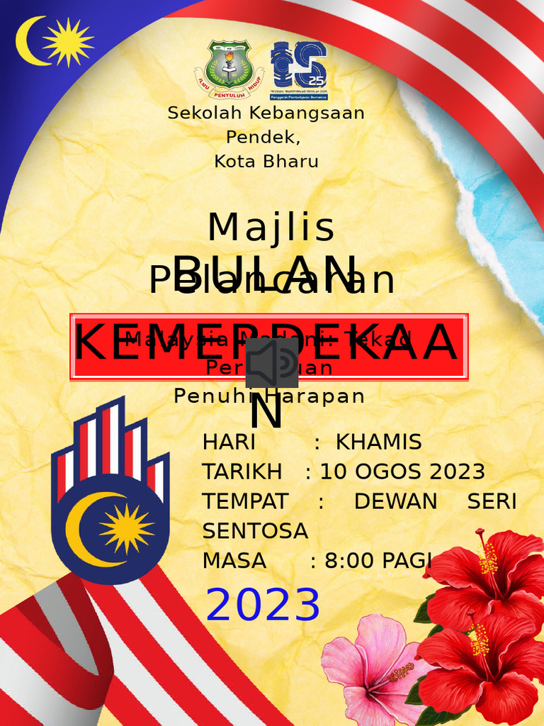 Pelancaran Bulan Kemerdekaan 2023 | PDF