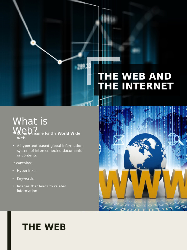The Web and The Internet | PDF