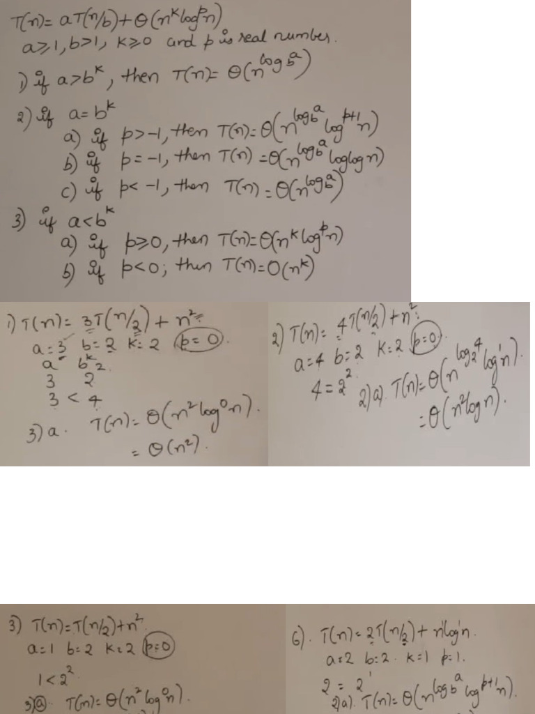 Masters Theorem | PDF