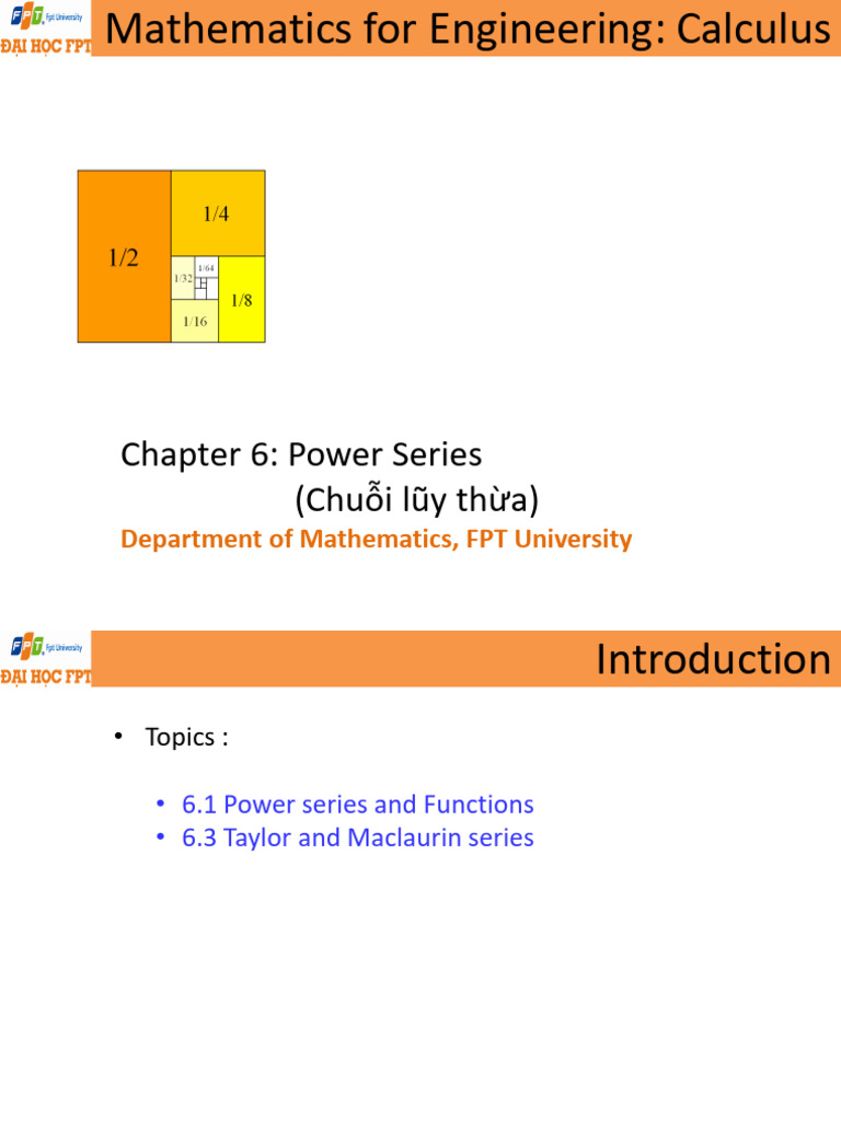 Chapter6 - Power Series (Vol2) | PDF | Power Series | Functions And Mappings