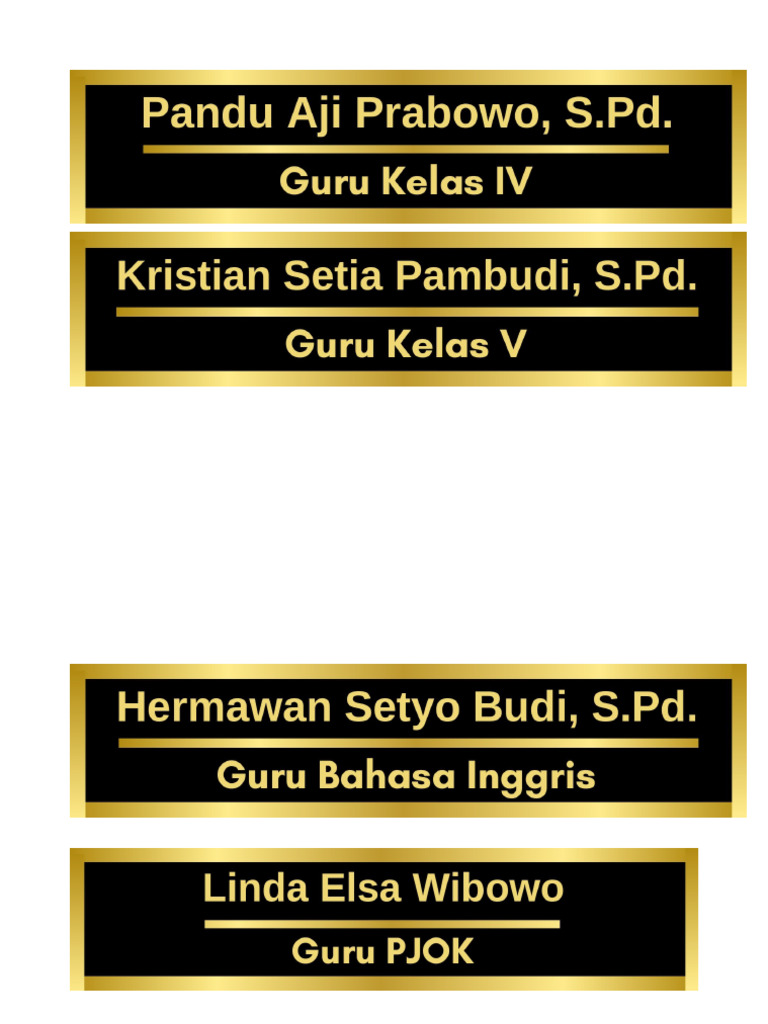 Desain Nama | PDF