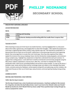 My Ideal School Day Project | PDF | Language Arts & Discipline