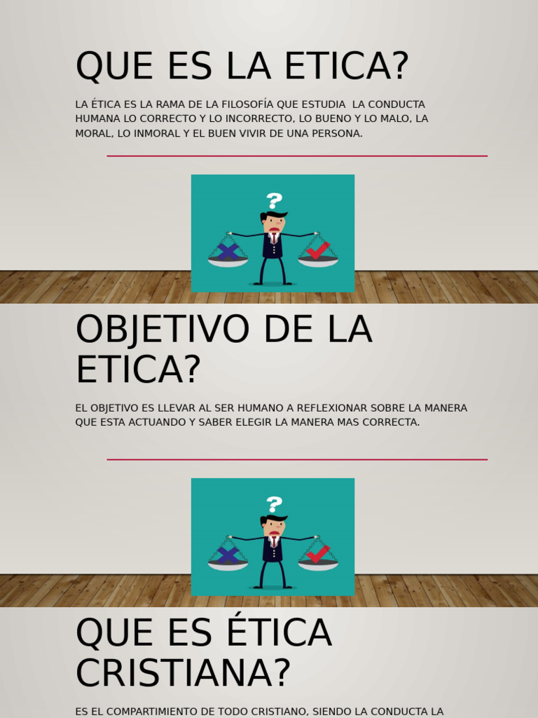 QUE ES LA ETICA | PDF