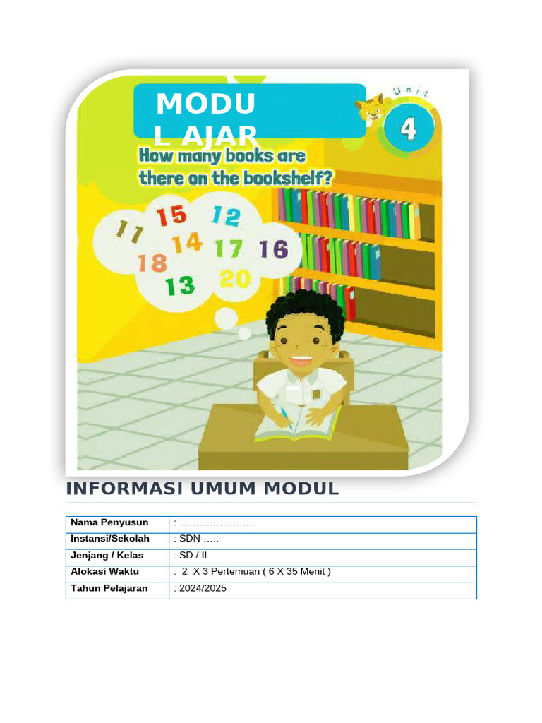 UNIT 4 How Many Books Are There On The Bookshelt | PDF