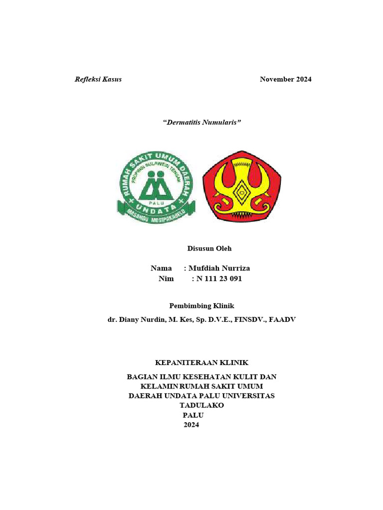 Kasus Dermatitis Numularis pada Pasien 56 Tahun | PDF
